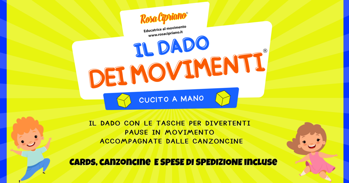 Il dado dei movimenti | Rosa Cipriano Academy