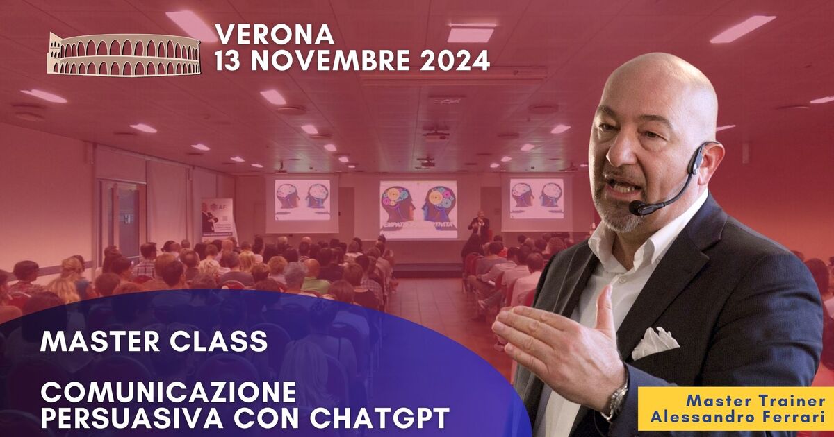 Live Comunicazione Persuasiva con ChatGPT | Alessandro Ferrari Academy